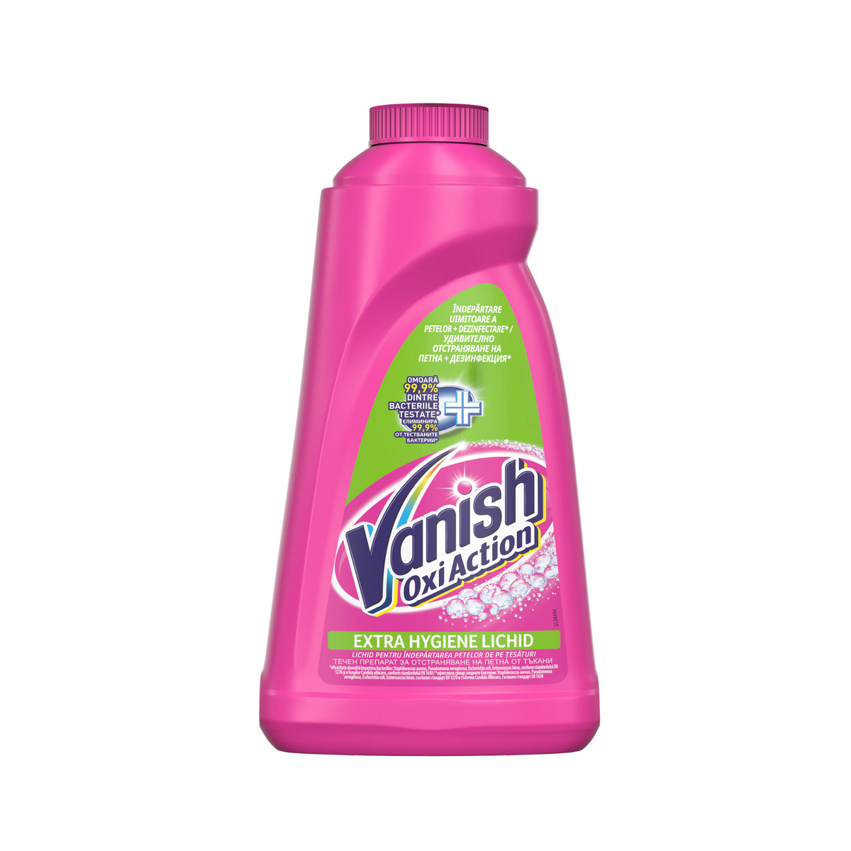 Vanish folteltávolító folyadék, Oxi Action Extra Hygiene, 940 ml ...